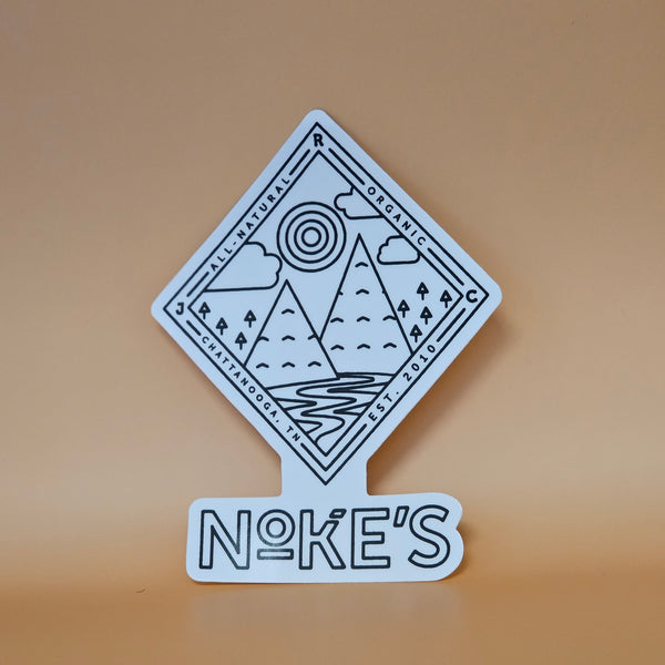 Noke's Die Cut Vinyl Stickers – Noke's Granola